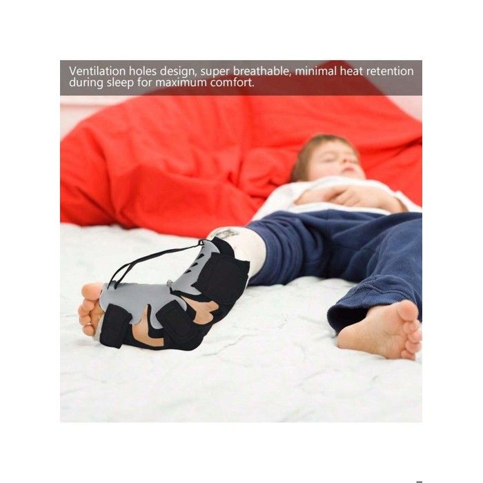 Attelle de nuit, support de cheville réglable, orthèse de pied tombant ...