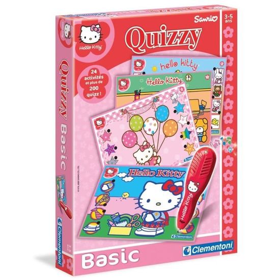 HELLO KITTY Quizzy Clementoni - Cdiscount Jeux - Jouets