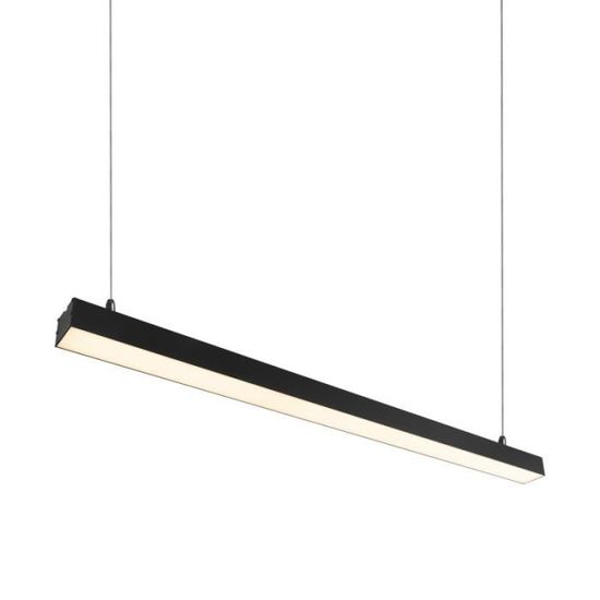 Luminaire Linéaire LED Philips 2835 100Cm 30W 3000K IP40 Finition Noire ...