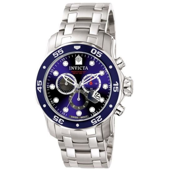 Invicta Mens Pro Scuba Diver 0070 Montre , - Achat/vente montre Acier ...