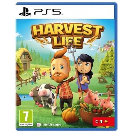 Jeu - MINDSCAPE - HARVEST LIFE (PS5) - Multijoueur - Défis de ferme - Animaux - Cdiscount Jeux vidéo