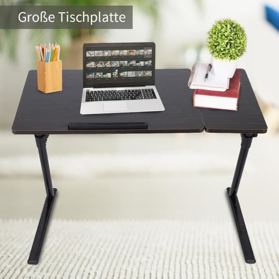 Support PC table ordinateur Portable Inclinable Hauteur Regable ...