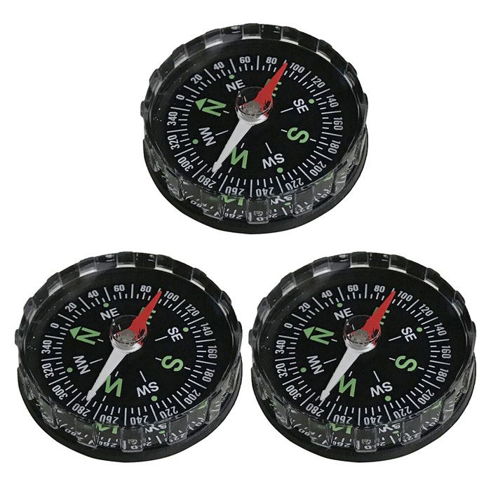 Mini boussole de randonnée portable,boussole de camping,guide pratique ...
