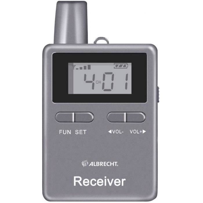 Albrecht Système audioguide-radioguide ATR 400 29970 1 pc(s ...
