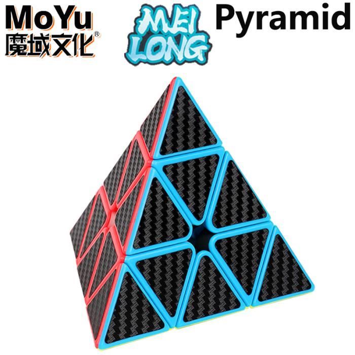 Pyraminx D - MOYU Meilong Cube Magique Professionnel pour Enfants ...