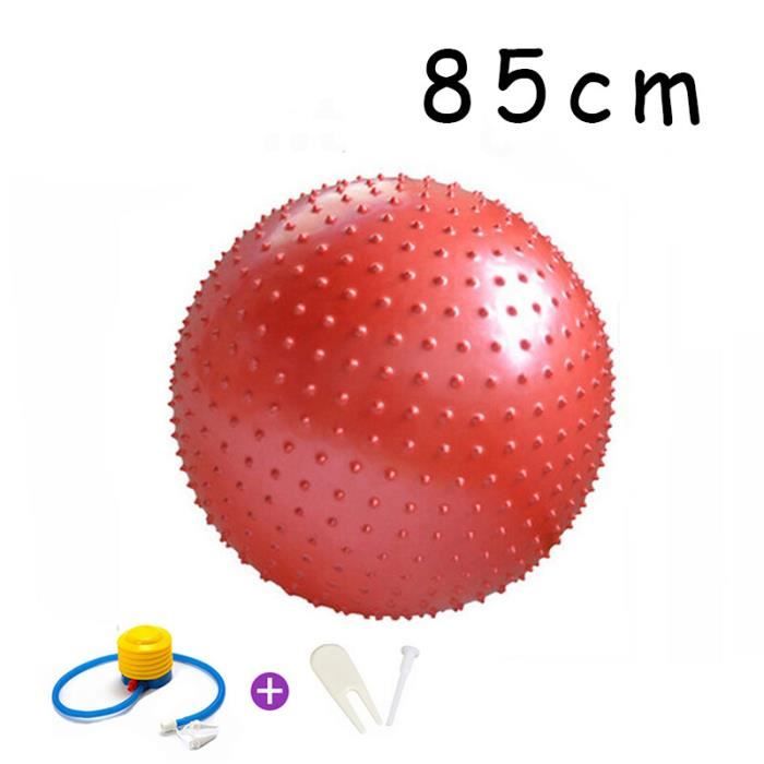 Balle de Massage à points 55cm-65cm-75cm-85cm,balle de Yoga avec pompe ...