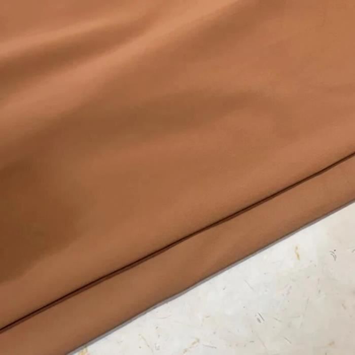1mX1.5m - Caramel - Tissu en Lycra et spandex, étoffe en Polyamide ...