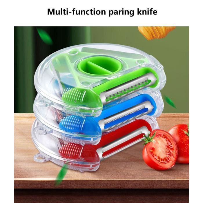 Râpe plucher Domestique 3 En 1 Vente Directe Artefact plucheur Rotatif ...
