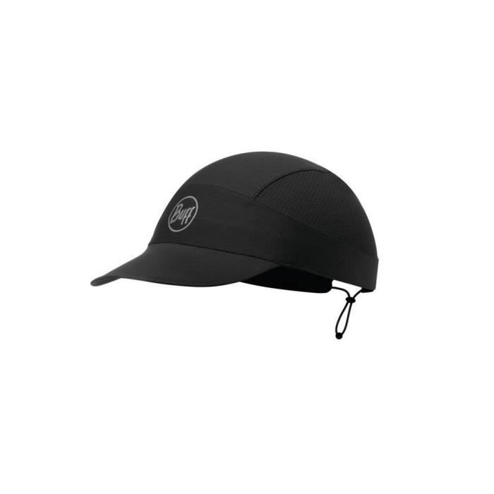 Bonnet BUFF Pack Run Cap - Mixte/Adulte - Noir - Running - Multisport ...