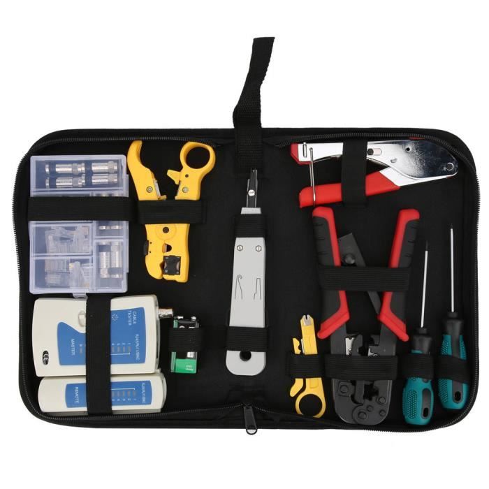 Dilwe Kit d'outils réseau Maintenance informatique professionnelle ...