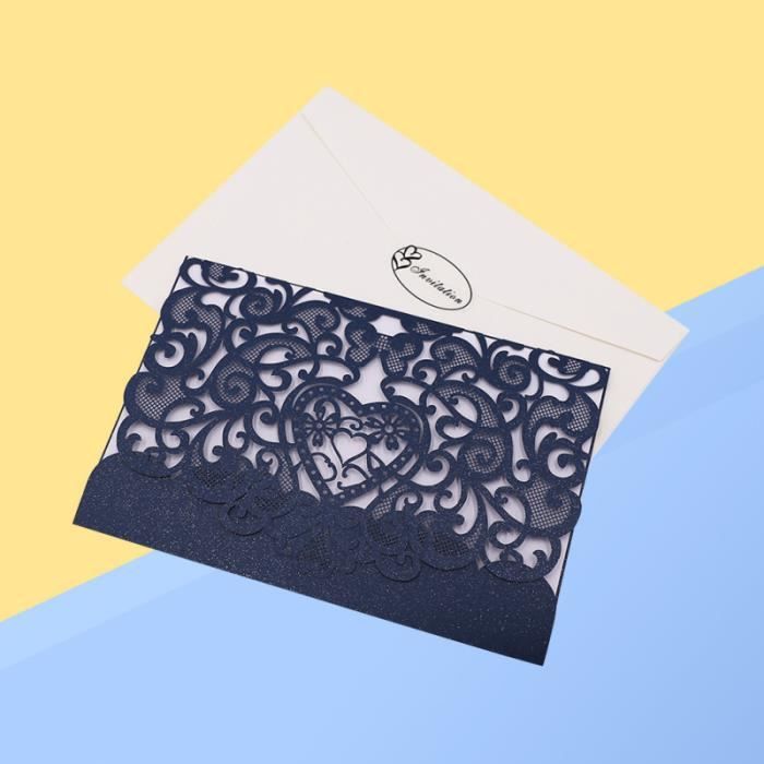 10 cartes invitations de carte d'invitations de cartes de pour le ...
