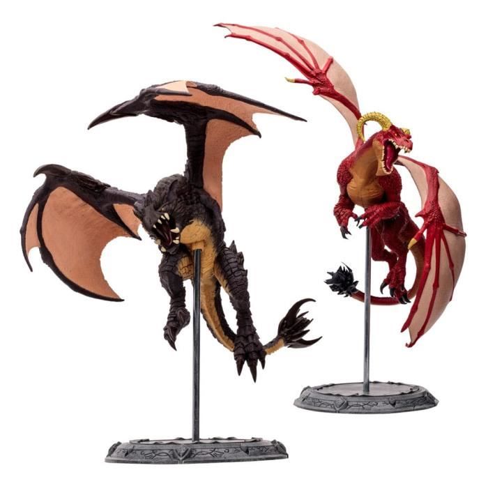 Statuette en PVC - MCFARLANE TOYS - WORLD OF WARCRAFT DRAGONS MULTIPACK ...