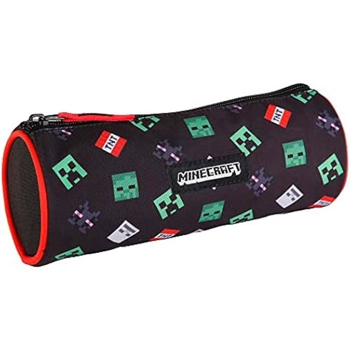 Trousse scolaire Minecraft - MINECRAFT - TNT - 8 x 22 x 8 cm ...