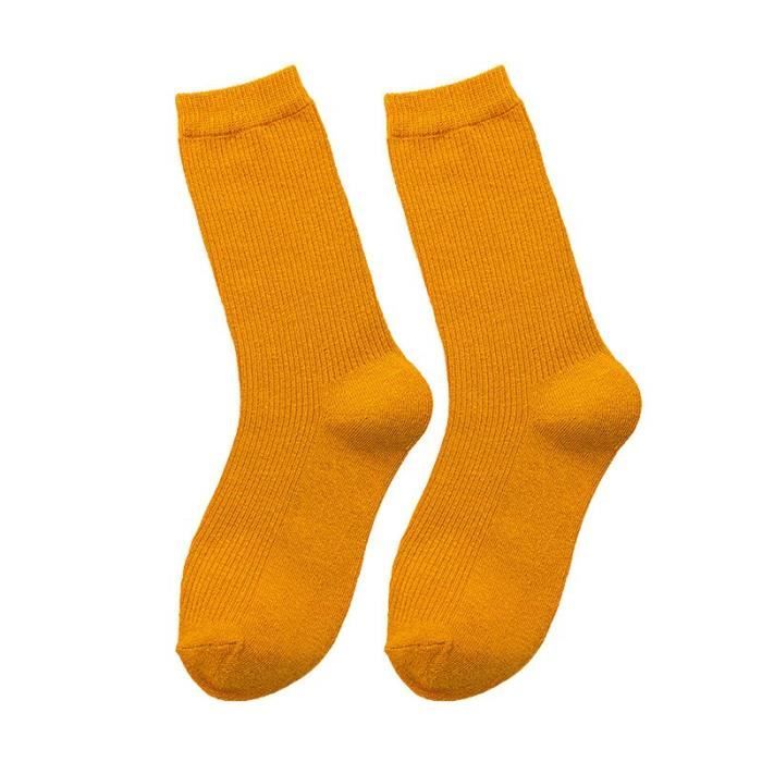 Bas,Chaussettes rétro en coton pour femmes, 3 paires, Harajuku, Tube ...