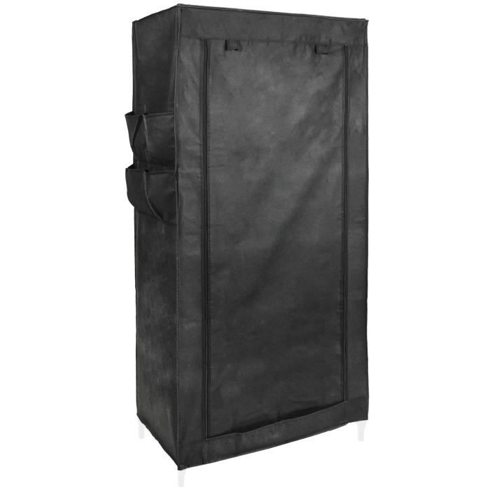PrixPrime - Placard de garde-robe portable auxiliaire en tissu pliant ...