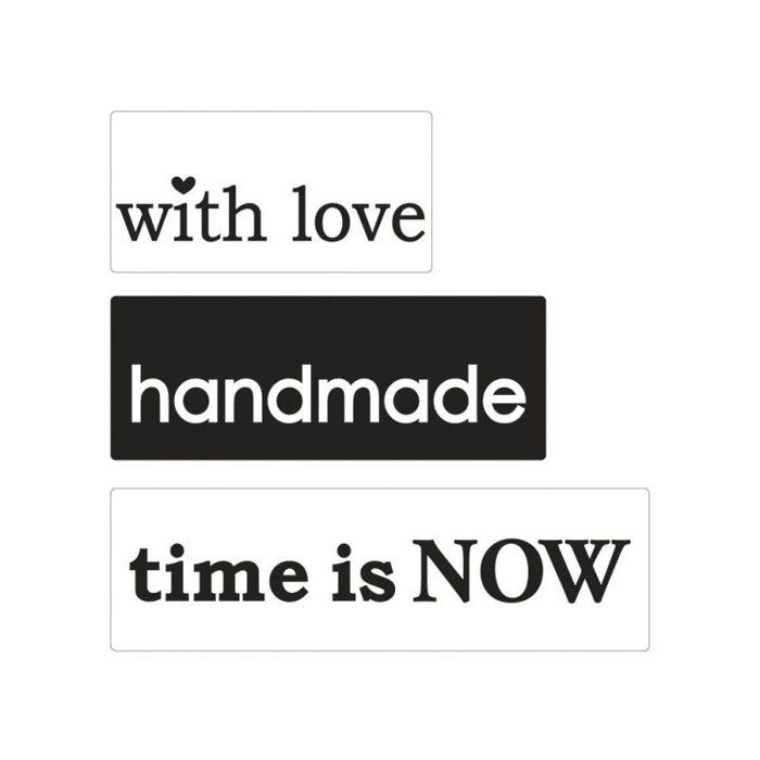 Tampon fond de moule savon Love et Handmade et Time is now - Cdiscount ...