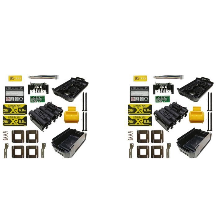 2X - Batterie Boîtier En Plastique PCB Charge Protection Circuit ...