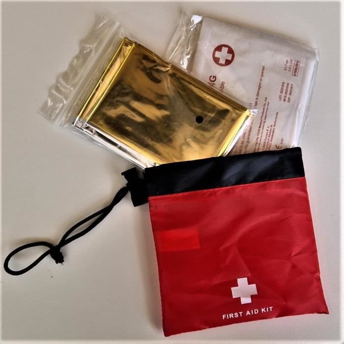 RTW Shop Trousse de Premier Secours, Mini Pochette Premiers Secours, First Aid Kit avec Petite ...