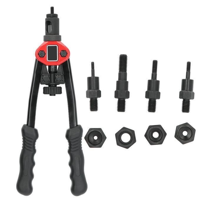 Riveteuse manuelle Rivet écrou Kit M3 M4 M5 M8 outil de rivetage 310mm ...