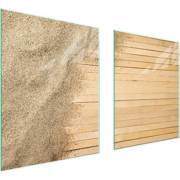 Plaque De Protection Universelle Pour Plaque De Cuisson 85 X 52Cm 2 ...