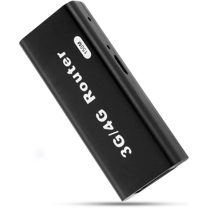 Mini Routeur Wifi 3G-4G Routeurs Usb Rj45 Routeur Portable 2412-2483 ...