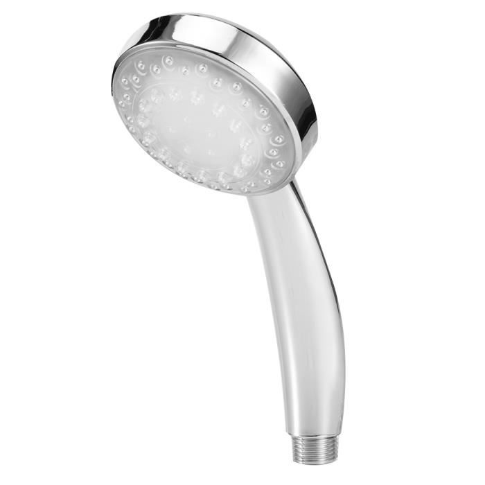 Douchette à main Pommeau de douche à main coloré LED, contrle de la ...