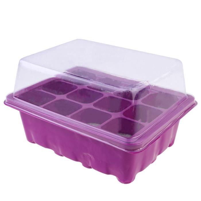 12 ensembles de plateaux plateau de semis de légumes de cultivateur d ...