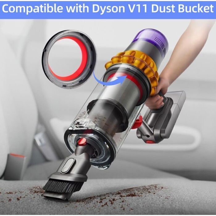 Joint pour Dyson V11, Joint fixe pour le haut du bac à poussière de ...