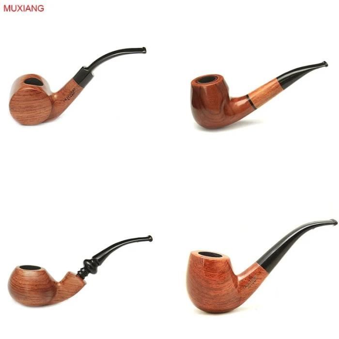 AD0011 - 16 Types Free 10 Smoking Pipe Tools Bent Rosewood Tobacco Pipe ...