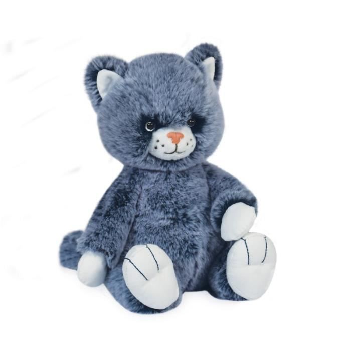 Peluche Histoire d'Ours - Lulu le chat bleu 25 cm - Jouet en peluche ...