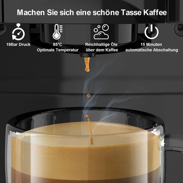 KOTLIE AC-513K 4 en 1 Cafetières à Capsules pour Nespresso Original ... KOTLIE AC-513K 4 en 1 Cafetières à Capsules pour Nespresso Original ...
