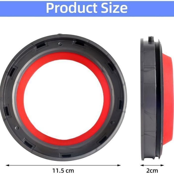 Joint pour Dyson V11, Joint fixe pour le haut du bac à poussière de ...