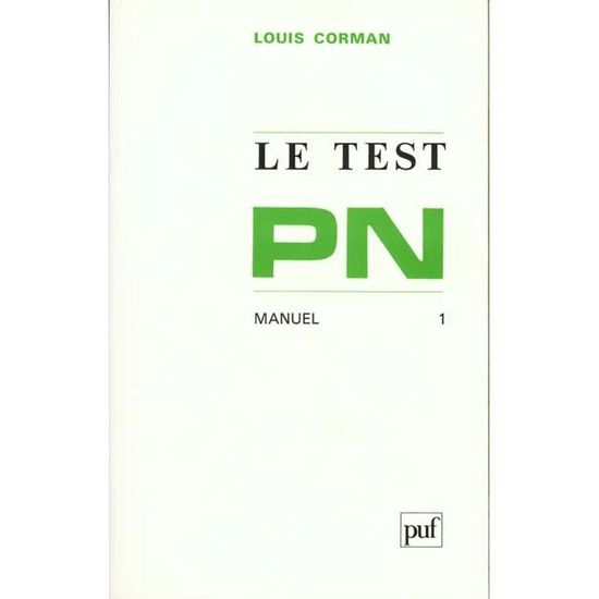 LE TEST PN. Tome 1, manuel - Cdiscount Librairie