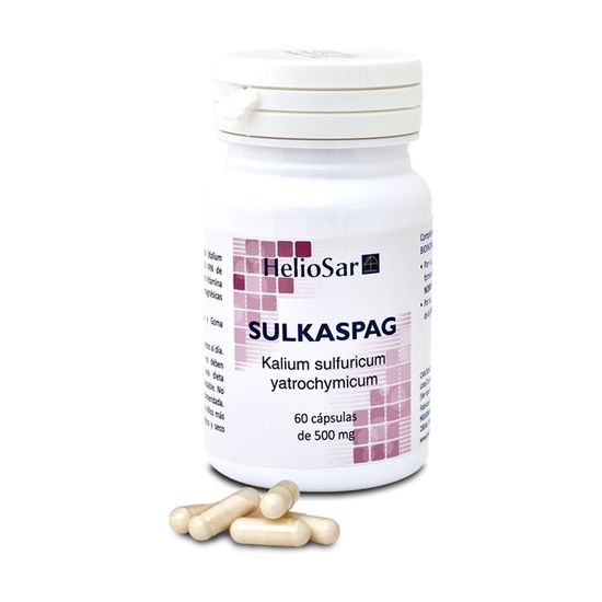 HELIOSAR - Sulkaspag kalium sulfuricum sulfate de potassium 60 capsules ...