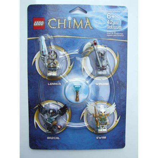 SET LEGO LEGEND OF CHIMA 850779 NOUVEAUTE 2014 LENNOX WINZAR RAZCAL ...