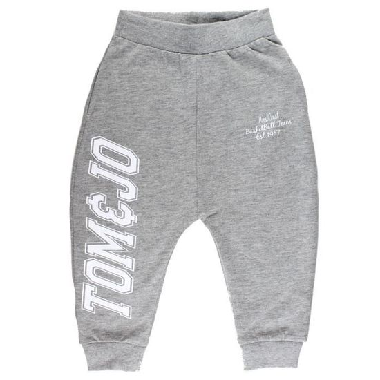 Bas de Jogging Tom Jo Garçon Westcoast Gris Gris - Cdiscount Prêt-à-Porter