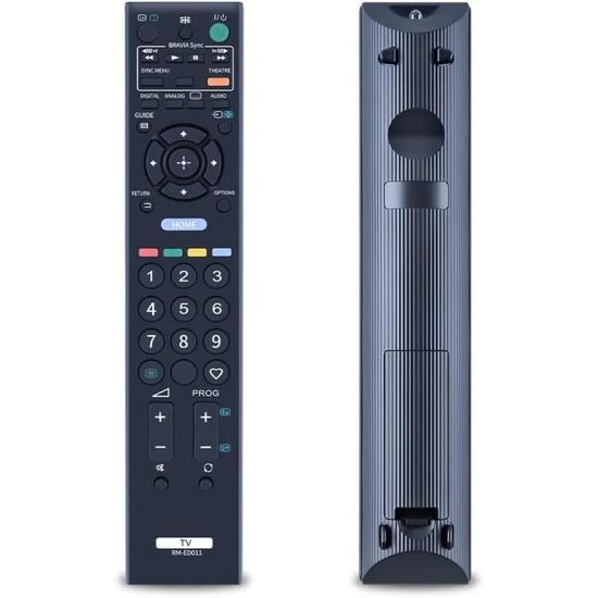 Rm-Ed011 Télécommande De Rechange Pour Téléviseur Lcd Led Sony Bravia ...