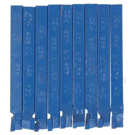 Outils de tournage de tour, outils de tournage en carbure de carbure 11 ...