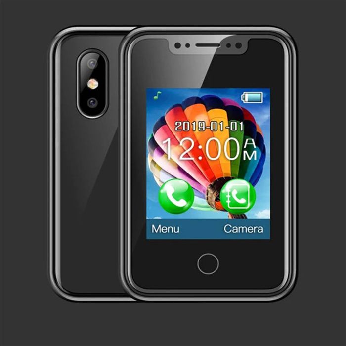 Mini téléphone ultra-compact 8XR, écran tactile de 1,77 pouces ...