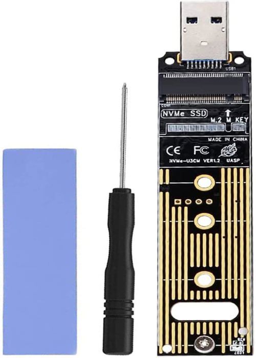Carte Adaptateur M.2 Nvme Vers Usb,Carte De Type A M.2 Ssd Vers Usb 3.1,Lecteur De Convertisseur ...