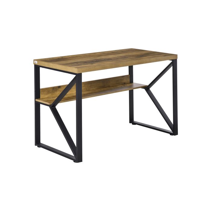 HOMCOM Computer Desk Writing Desk Home Office PC Laptop Workstation ...