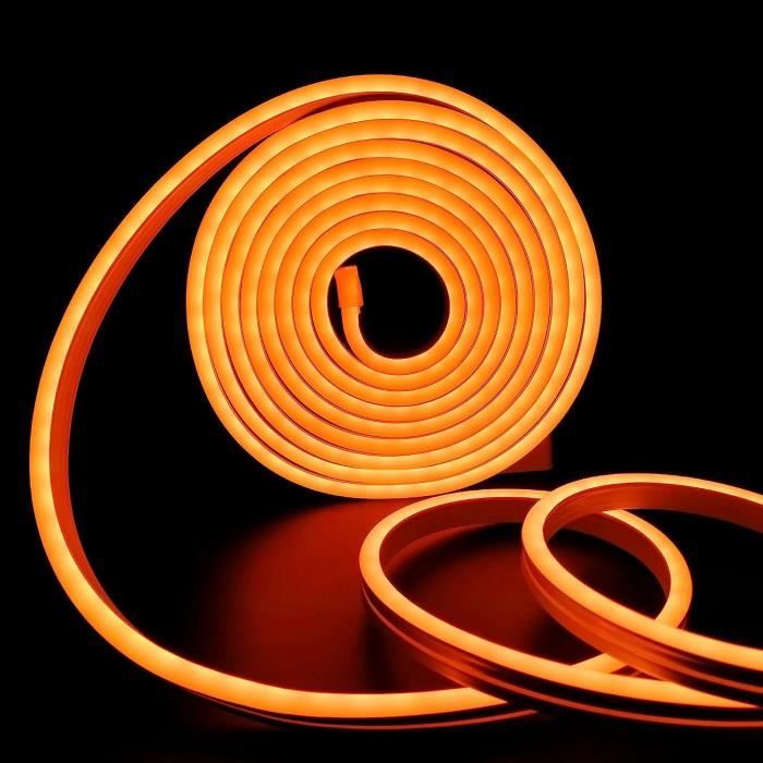 5M Ruban Led Flexible Néon Bande 12V Découpable Étanche IP65 Lumière ...