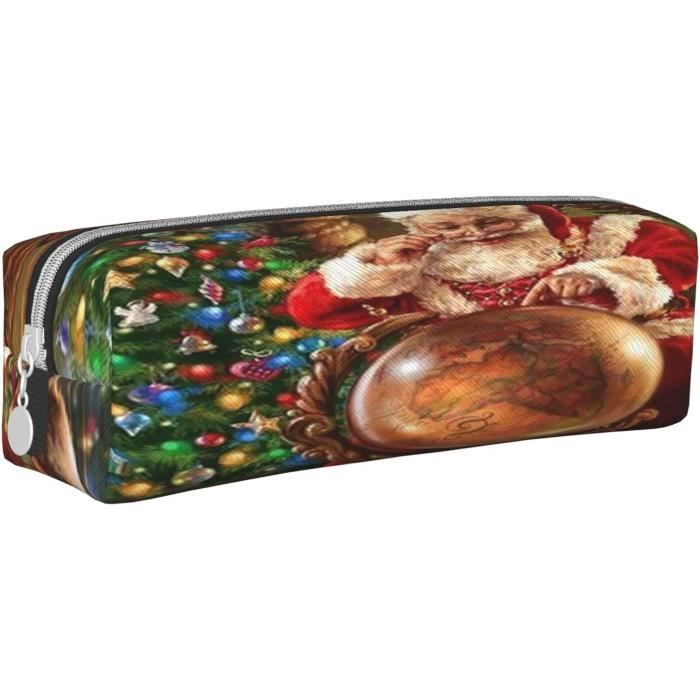 Trousse À Crayons En Cuir Avec Plumes De Paon, Éléphant, Trousse De ...