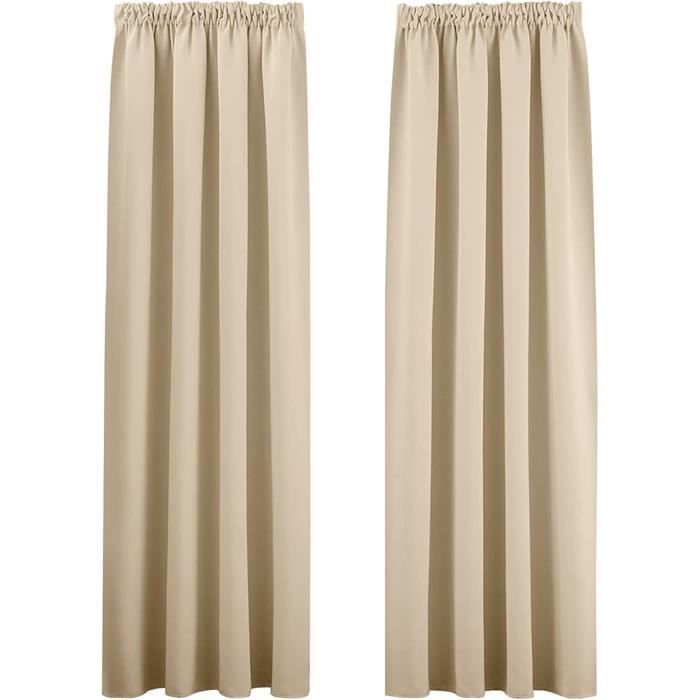 Rideau Occultant Thermiques - Rideau Thermiques Isolants Anti Froid ...