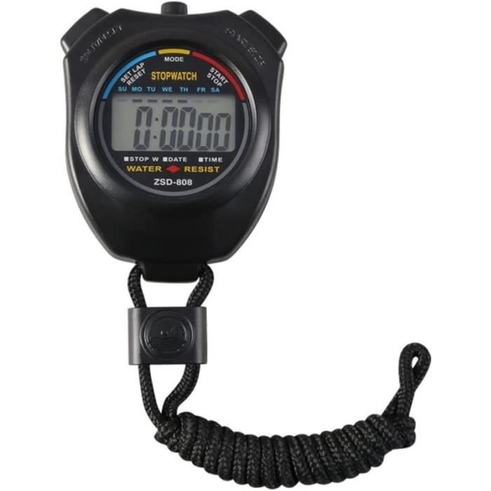 LI-Chronomètre chronograph chronograph sportive watch numérique ...