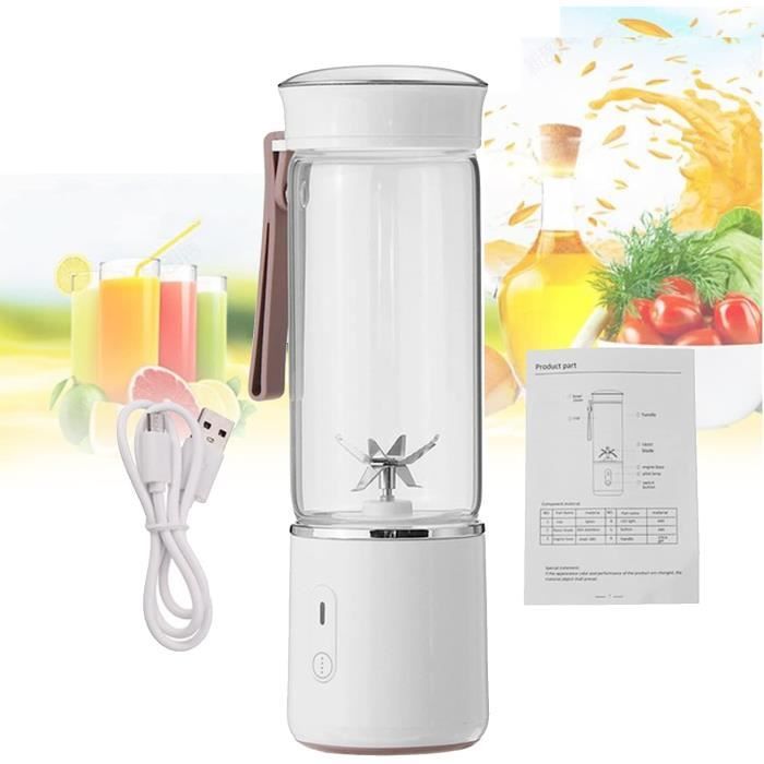 Blender Smoothie Maker, Portable Blender Mini Juicer, Multifonctionnel ...