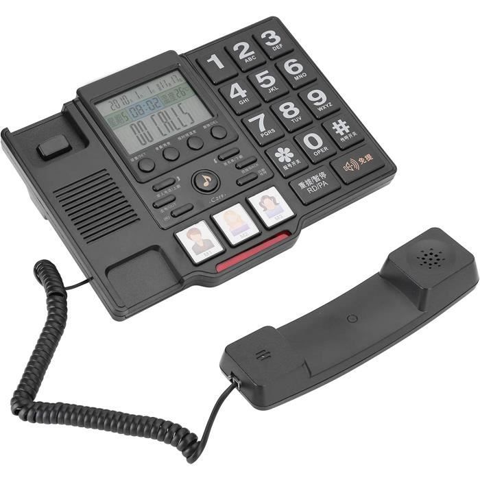 Original Téléphone Fixe, Combiné sans Fil Téléphoner Poids: Environ ...