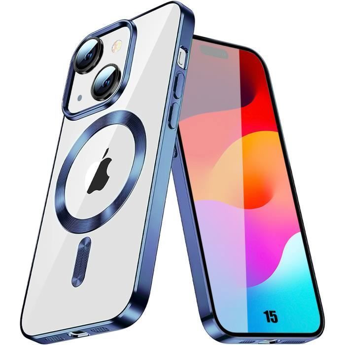 Coque de protection pour iPhone 15 - BOOLING - Rigide - Silicone ...