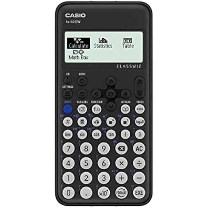 Calculatrice Scientifique Casio FX-82CW avec Plus de 290 Fonctions et ...
