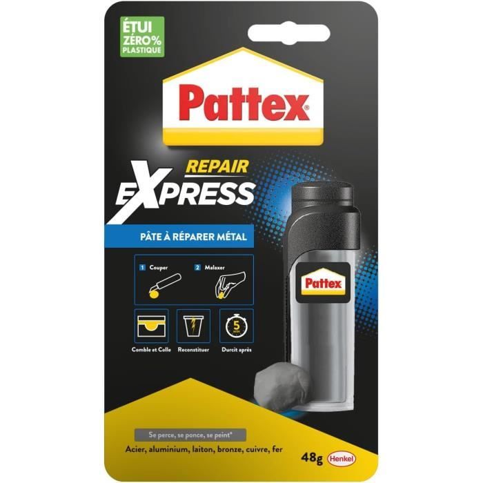 | Pâte À Réparer Métal (Tube De 48 G) – Pâte Epoxy Bi-Composante Avec ...
